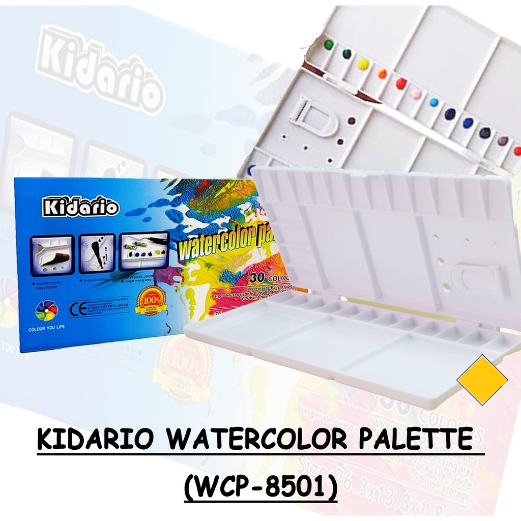 Kidario Water Colour Palette WCP-8501 | Lazada