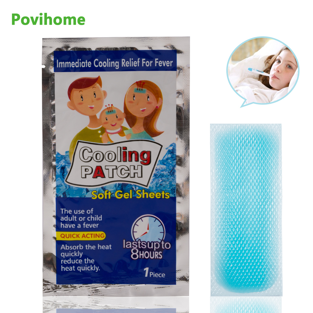 【TrendGlobe】5bags Cooling Patches Baby Fever Down Medical Plaster ...