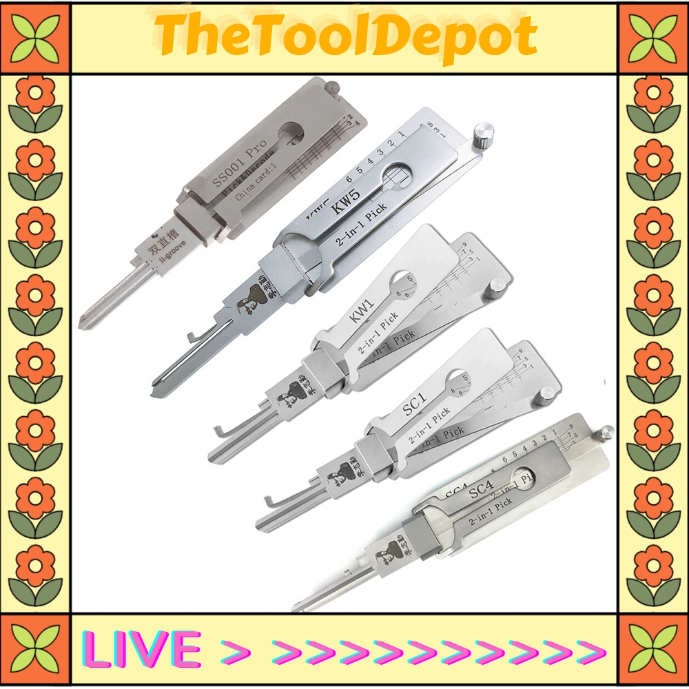【Exclusive Discount】 TheToolDepot Lees lock 2 in 1 Car Door Lock Pick ...