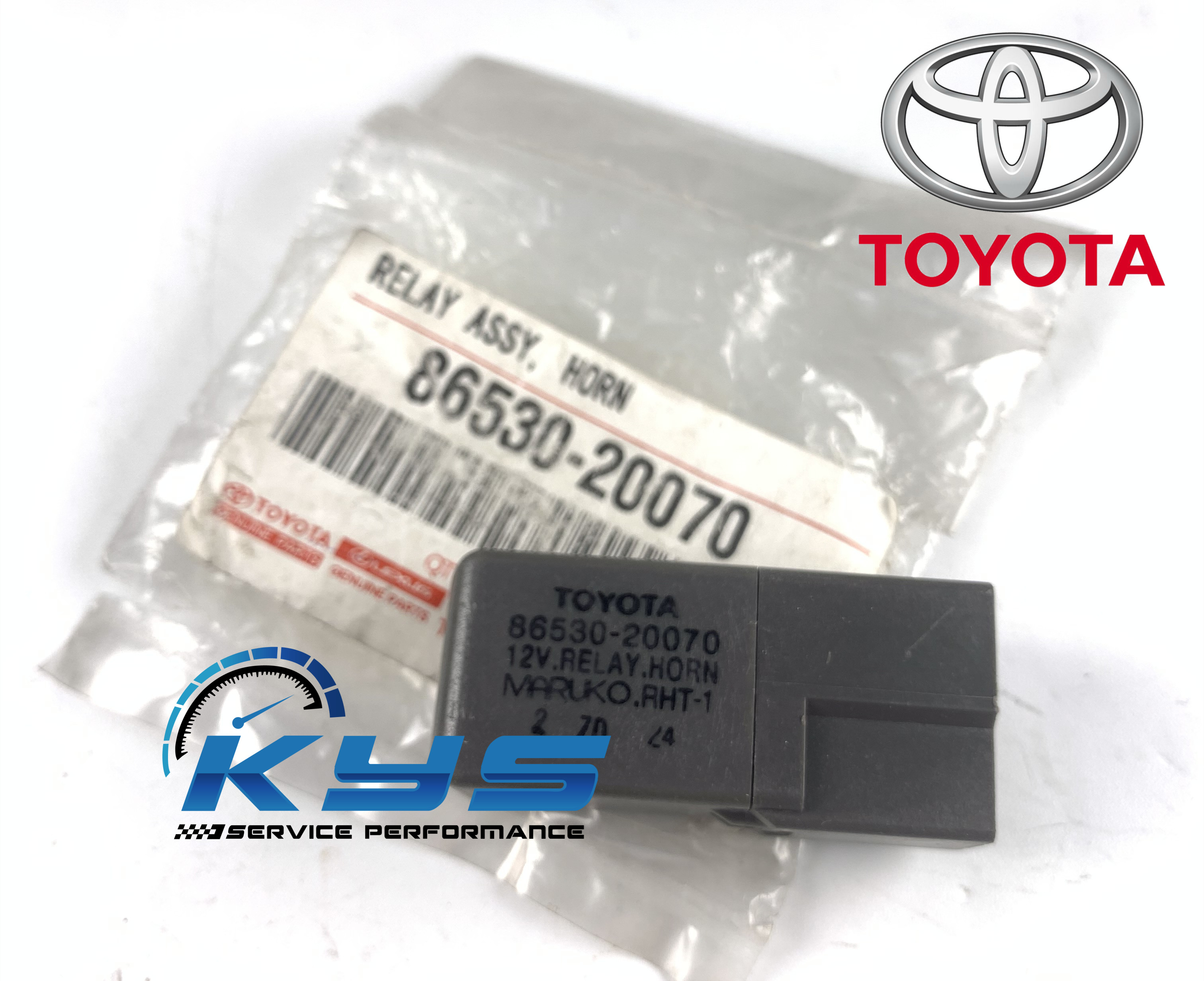 TOYOTA # Toyota Horn Relay Maruko (3 PINS) # 86530-20070 | Lazada
