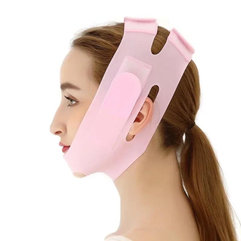 Face Mask Silicone V Lifting V Line Shape Face Lift UP Facial Slimming ...