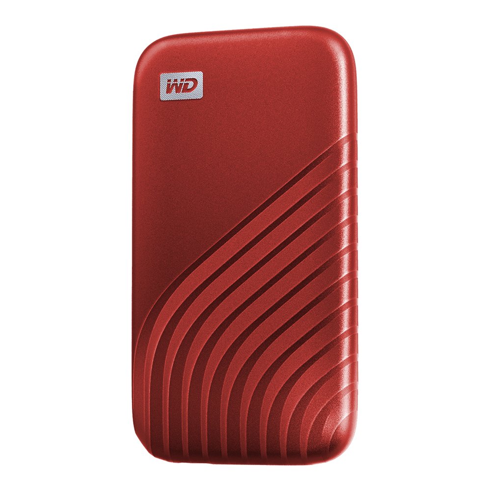1 TB PORTABLE SSD (เอสเอสดีพกพา) WD MY PASSPORT SSD (RED ...
