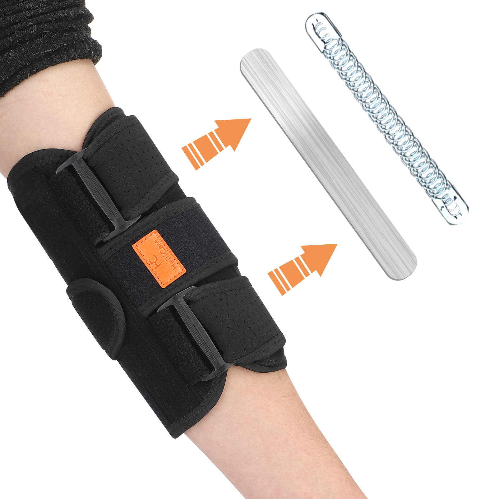 Wenefang Fashion Hand Elbow Support Strap Adjustable Elbow Guard Fixed ...