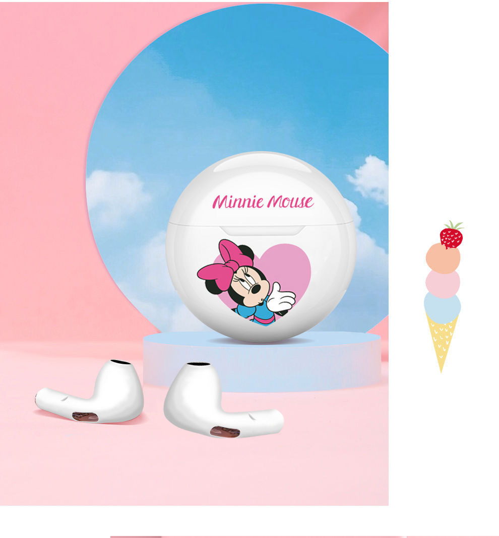 Sroof for New anime cartoon Donald Duck Bluetooth headset half in-ear ...