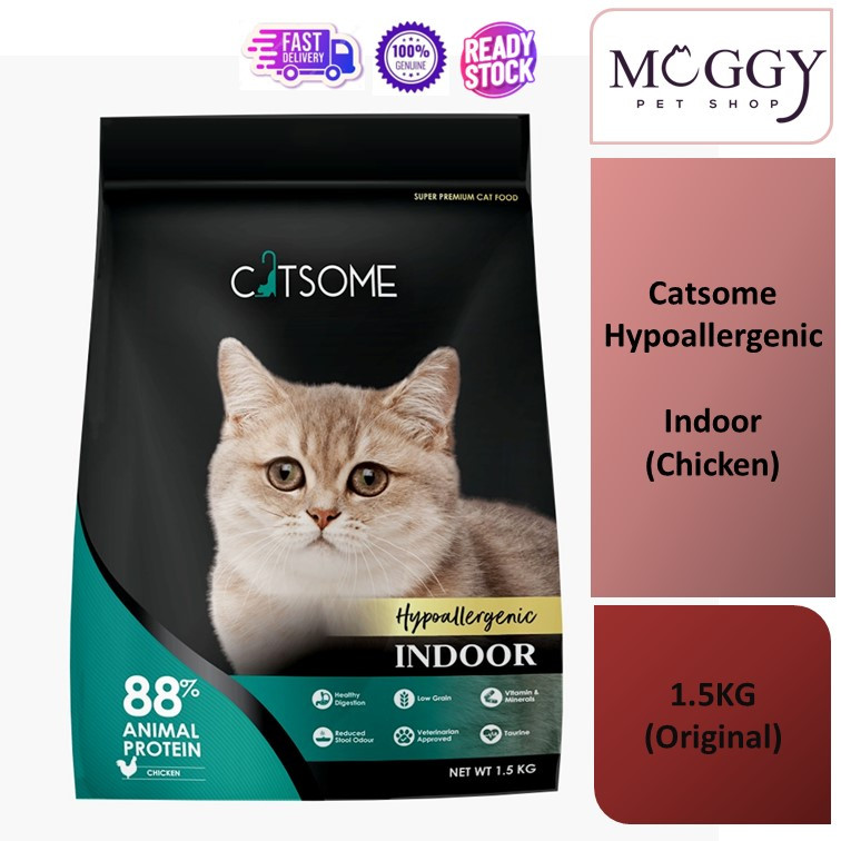 CatSome Hypoallergenic Dry Cat Food-1.5kg | Lazada