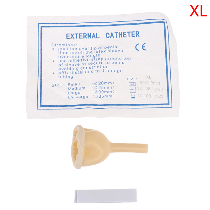 Male External Catheter latex catheter urine collector elderly | Lazada PH