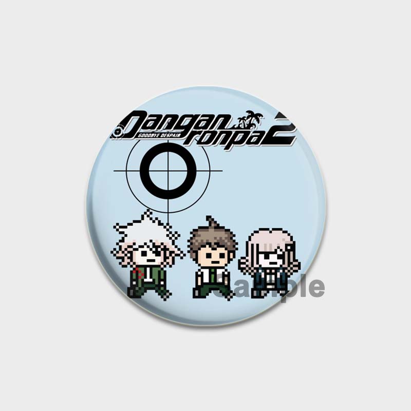 32/44/58MM Anime Danganronpa Enamel Pin Handmade Brooch for Clothes ...