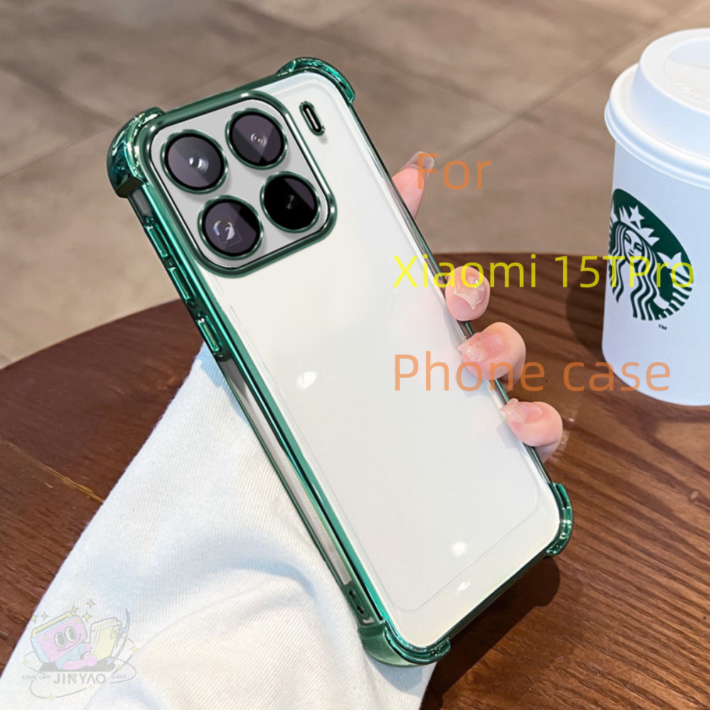 【Modern】For Xiaomi 15TPro Phone Case Transparent Lens Protector Fresh ...