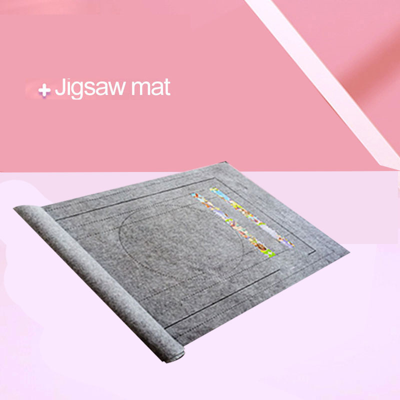 【Fanco Toy store】Professional Puzzle Mat Jigsaw Roll Felt Mat Up To ...