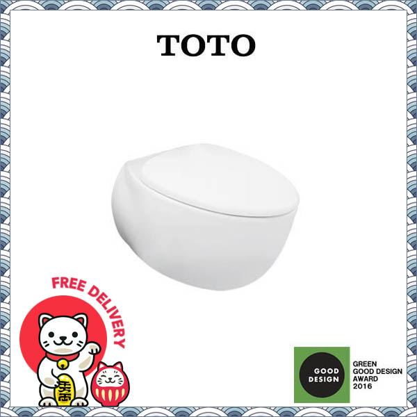 TOTO LE MUSE Wall Hung Toilet Bowl CW812 | Lazada Singapore