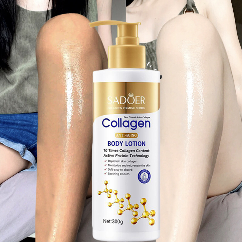 Whitening Collagen Body Lotion bleaching Body Cream/ pemutih kulit badan ampuh dan ...