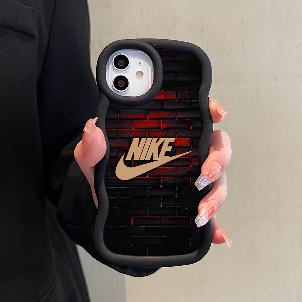 FELMYST for OPPO A12E A3S Realme C1 Back Cover Big Wave Edge Soft Brick ...