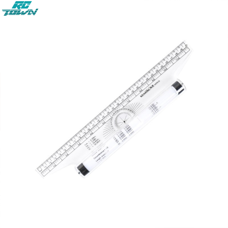 30cm Parallel Ruler Multifunctional Drawing Parallel Rolling Push Ruler ...