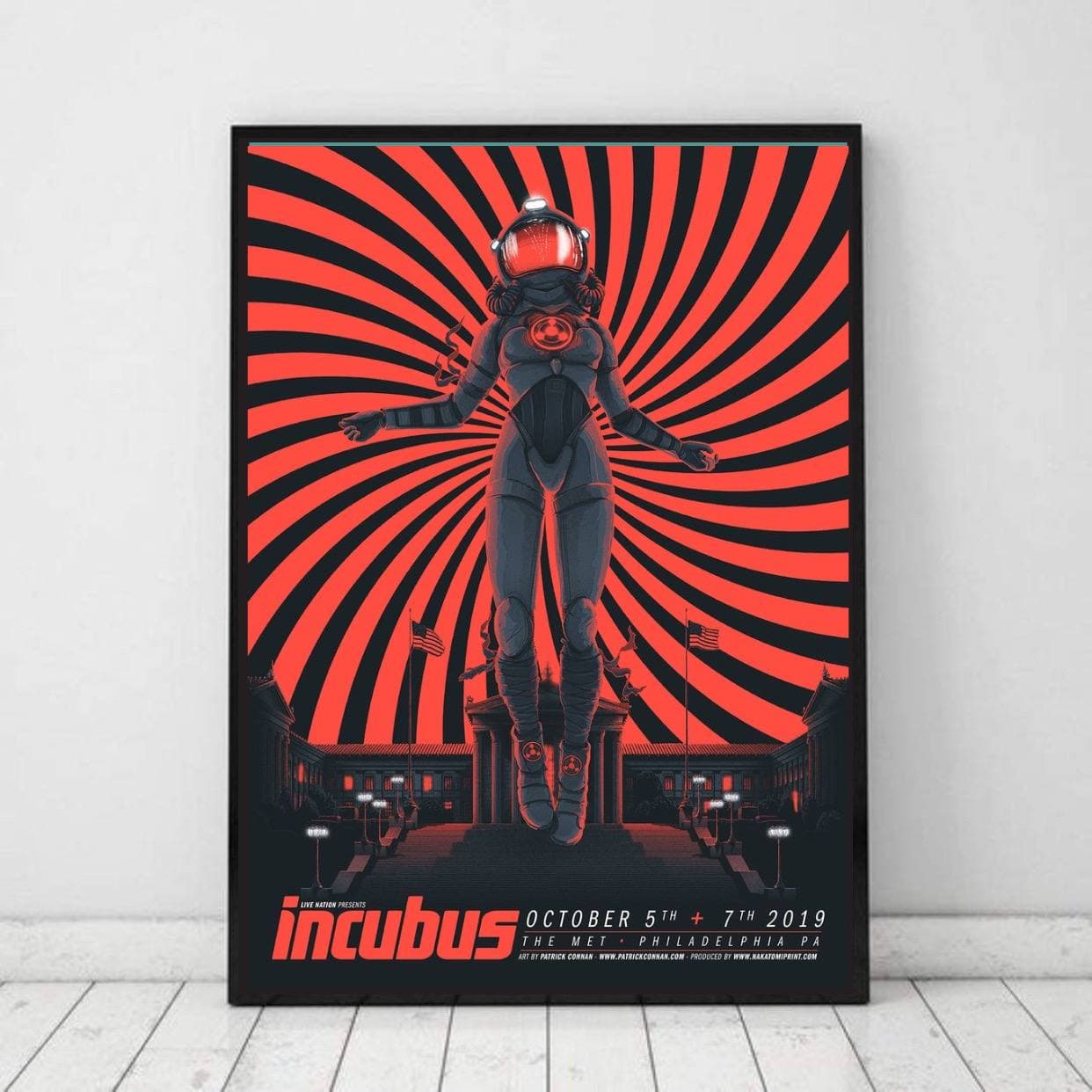 Incubus band retro wall poster A3 A4 A5 size | Lazada PH