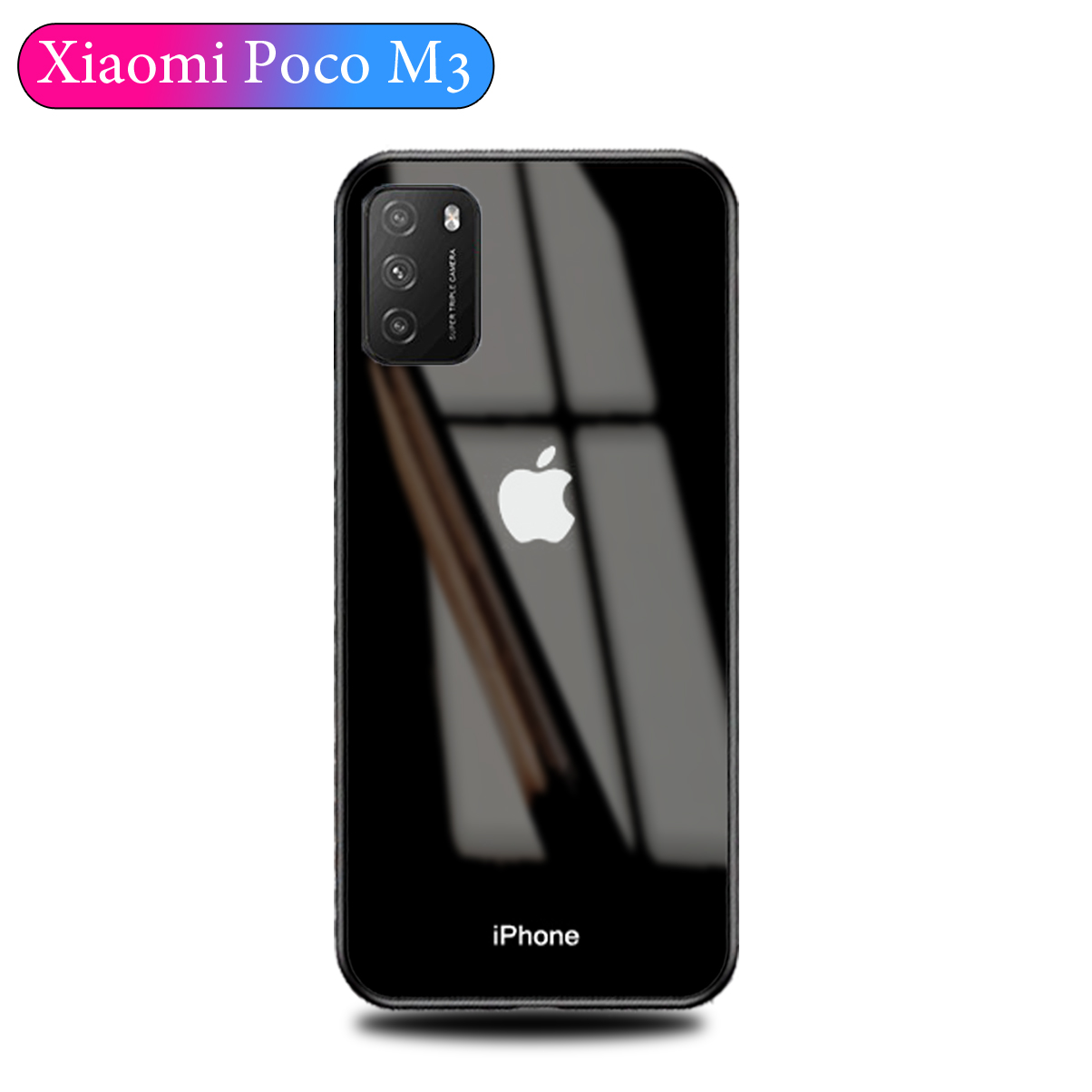 Softcase Glass Kaca Terbaru Poco M3 - C01 - casing hp poco m3 ...