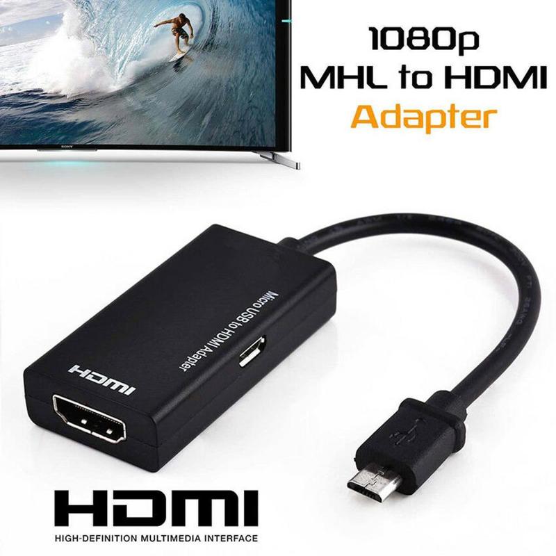 【Essential Good Item】Micro USB 2.0 MHL To HDMI Cable HD 1080P For ...