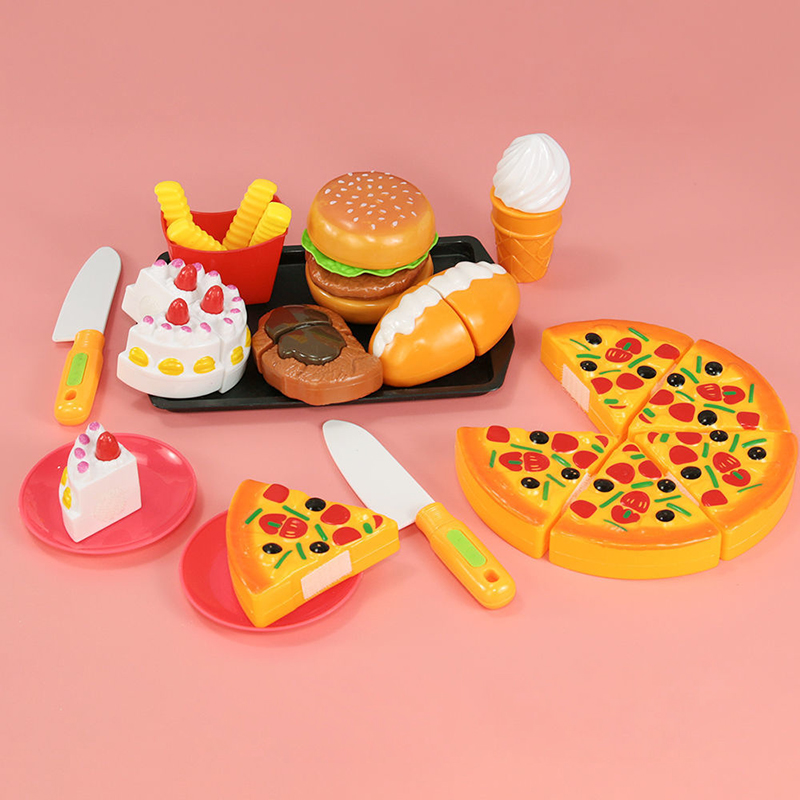 【Trick or Treat Alliance Mall】Pizza Cutting Toy Simulation Plastic ...
