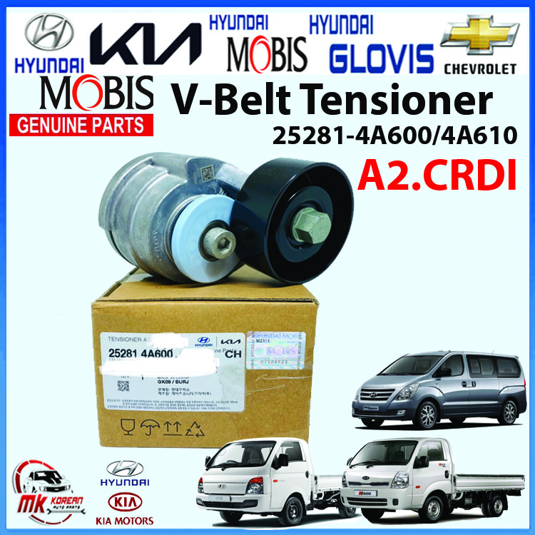 [GENUINE] V Belt. Fan Belt. Drive Belt Tensioner. A2.CRDI. Diesel. for ...