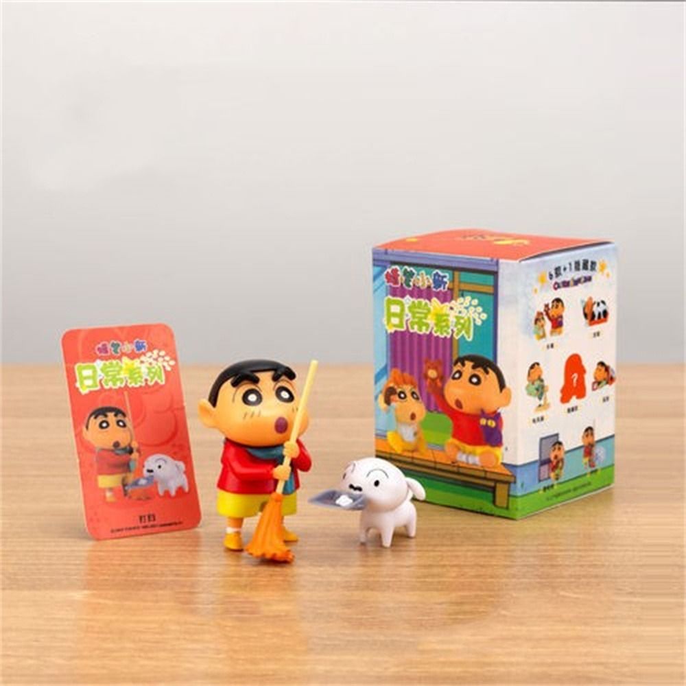 NSITOT Kids Children's Gift Anime Model Toy Pamas Shinchan White Dog ...