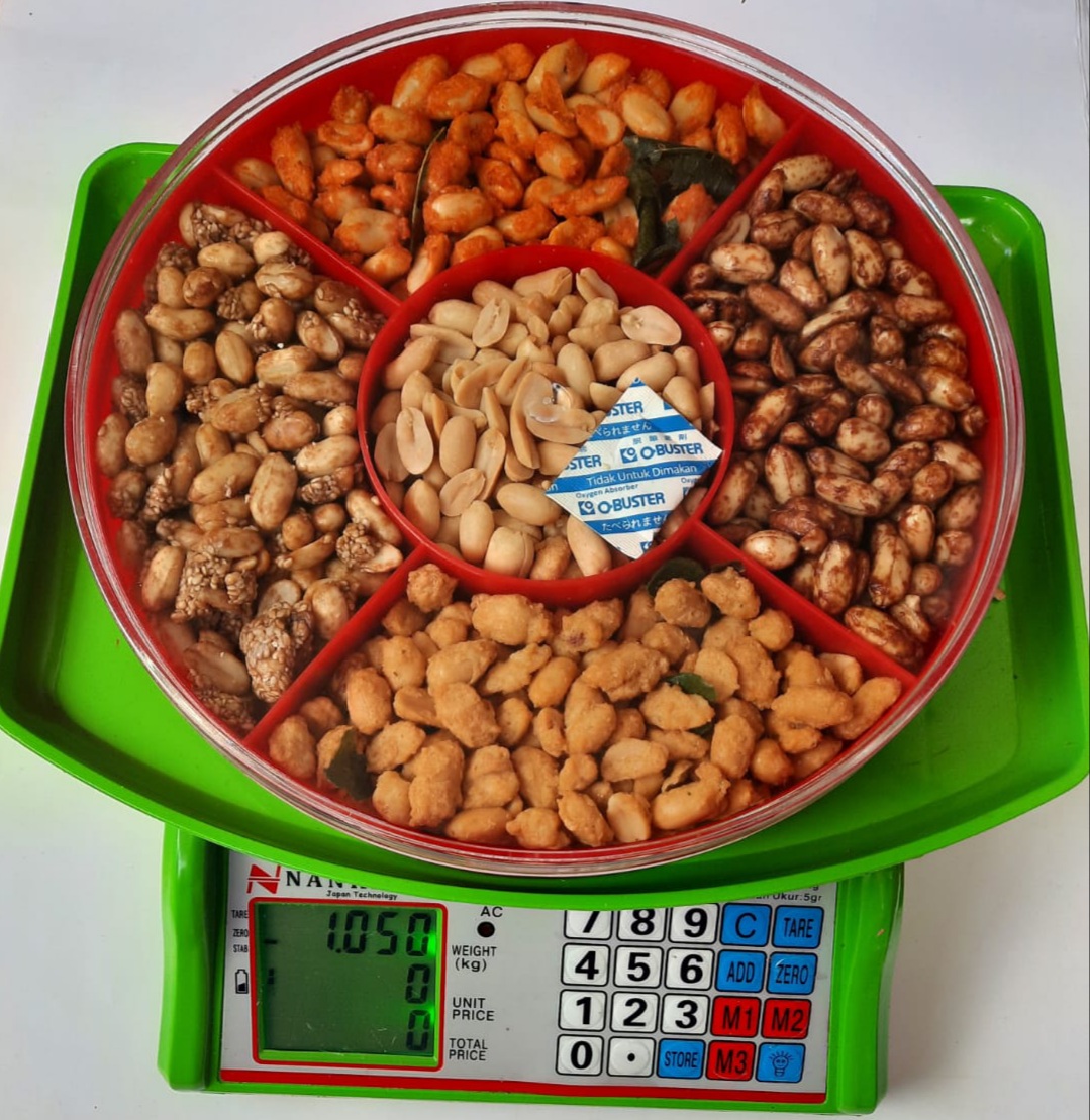 - Kacang Mete Kacang Mede Toples Skat 5 Varian Rasa Mix 1kg Rasa Madu ...