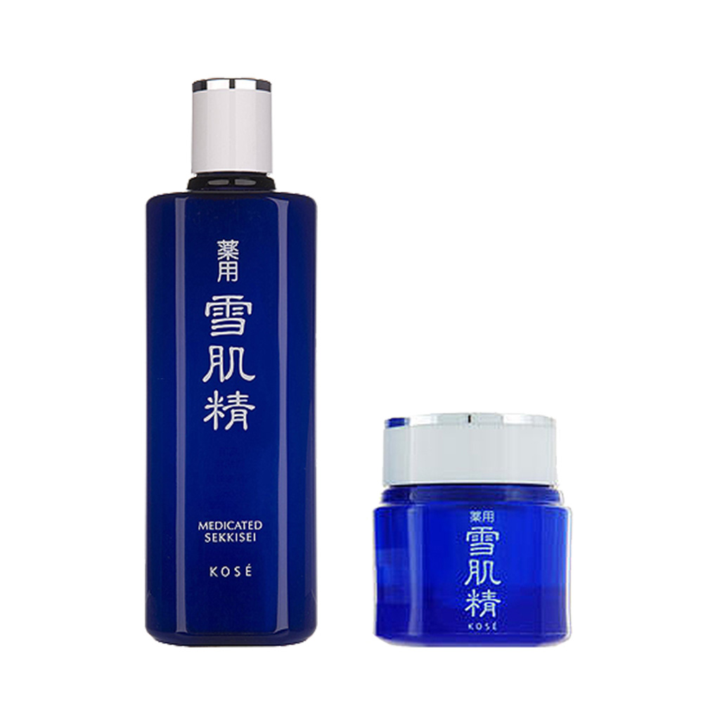 Kose Medicated Sekkisei Lotion Toner 200ml + KOSE Medicated Sekkisei Cream 40g | Lazada Singapore
