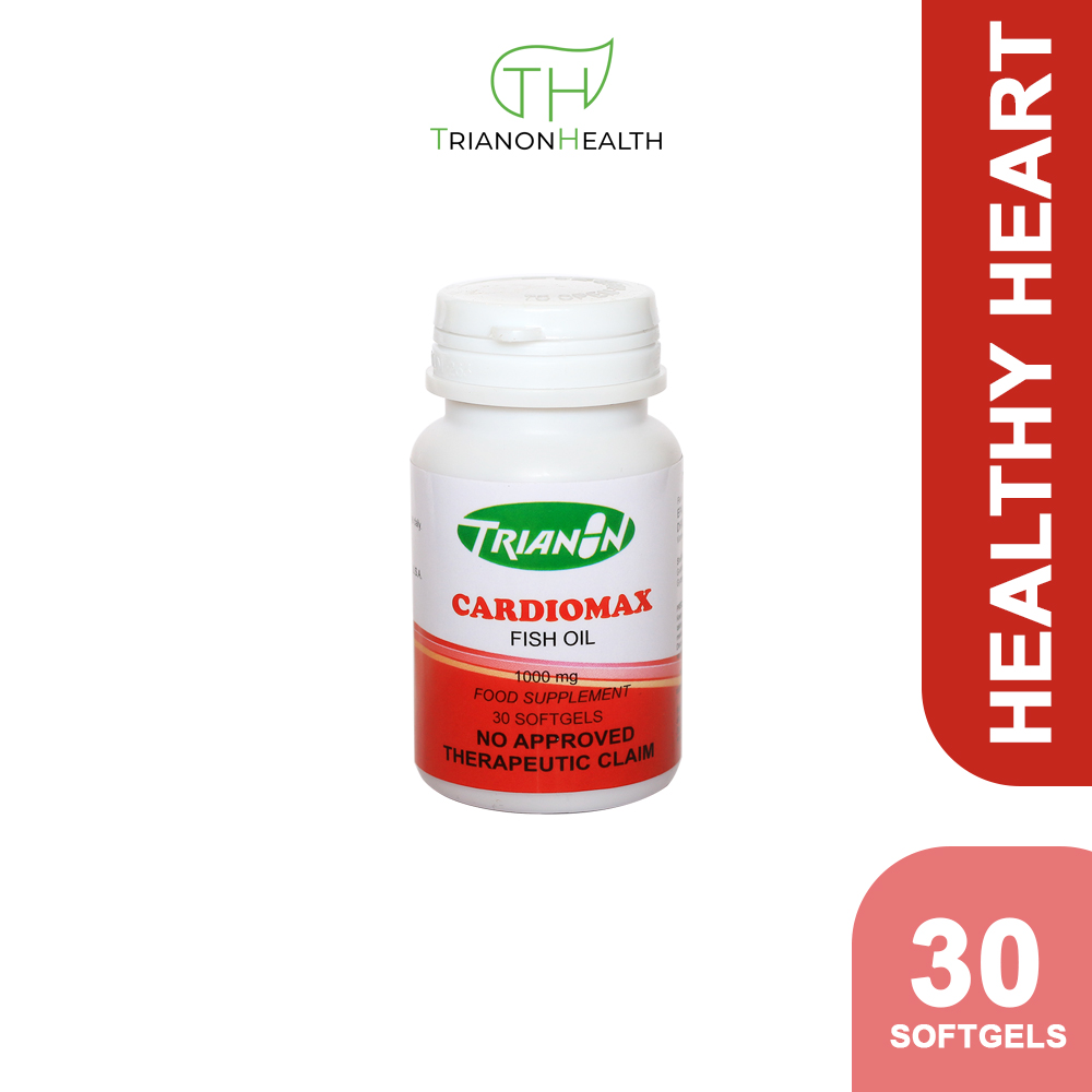 Cardiomax Omega 3 1000 mg Fish Oil EPA DHA Heart Health (30 softgel ...