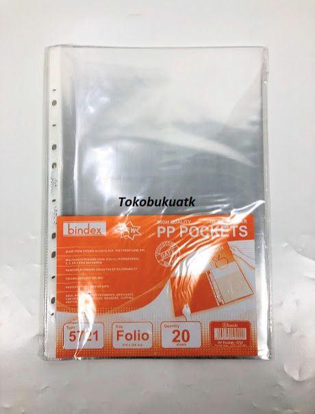 PP Pockets Bindex Ukuran F4 | Lazada Indonesia