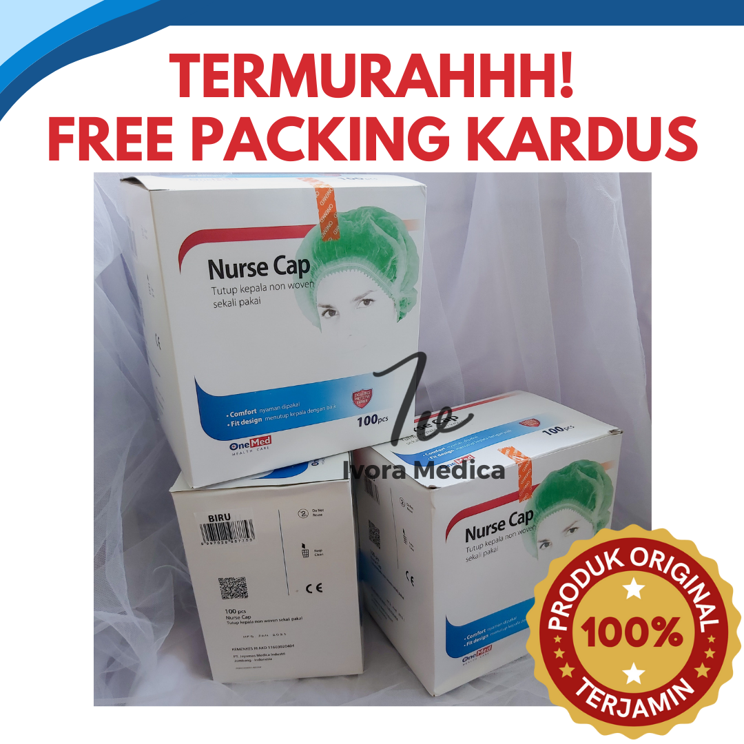 Nurse Cap Onemed Isi 100 | Lazada Indonesia
