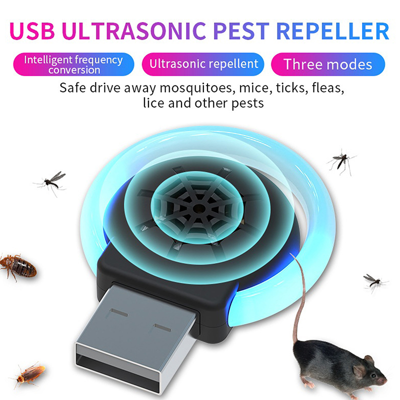 USB Ultrasonic Mouse Repellent Expel Pest Such As Mice Mosquito ...