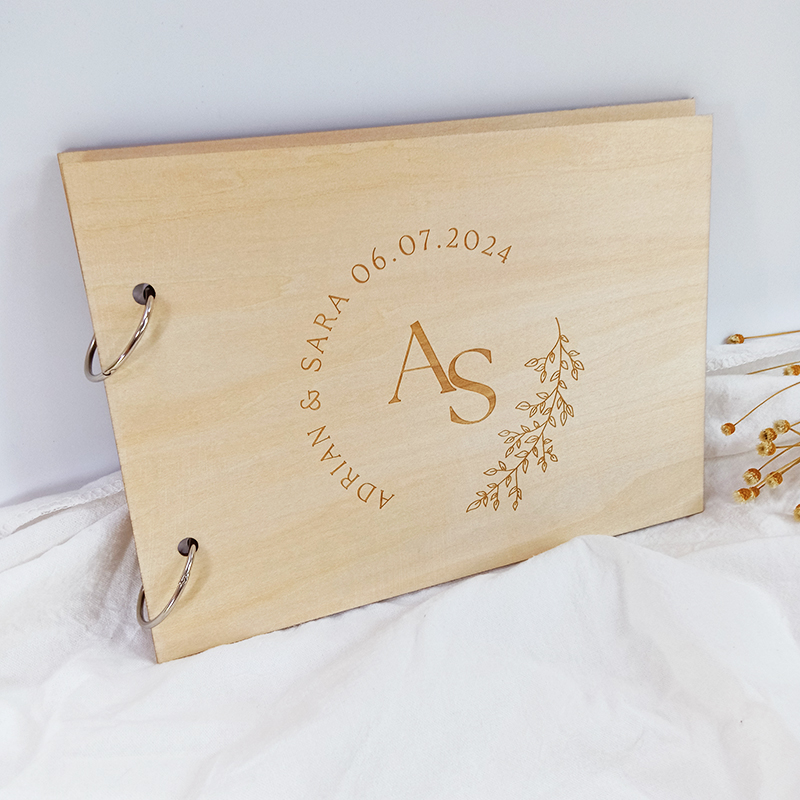 Personalized Wedding Signature Guestbook Cover Engagement Party ...