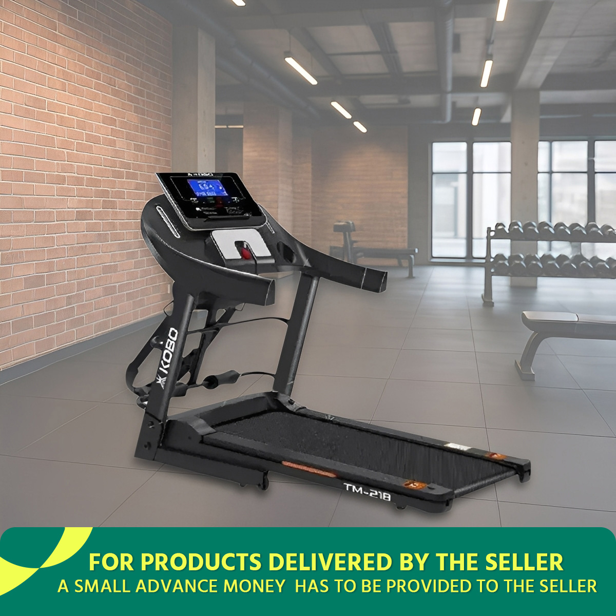 X510G Full Motorized Treadmill 5 system has with body massager - 2.5 ...