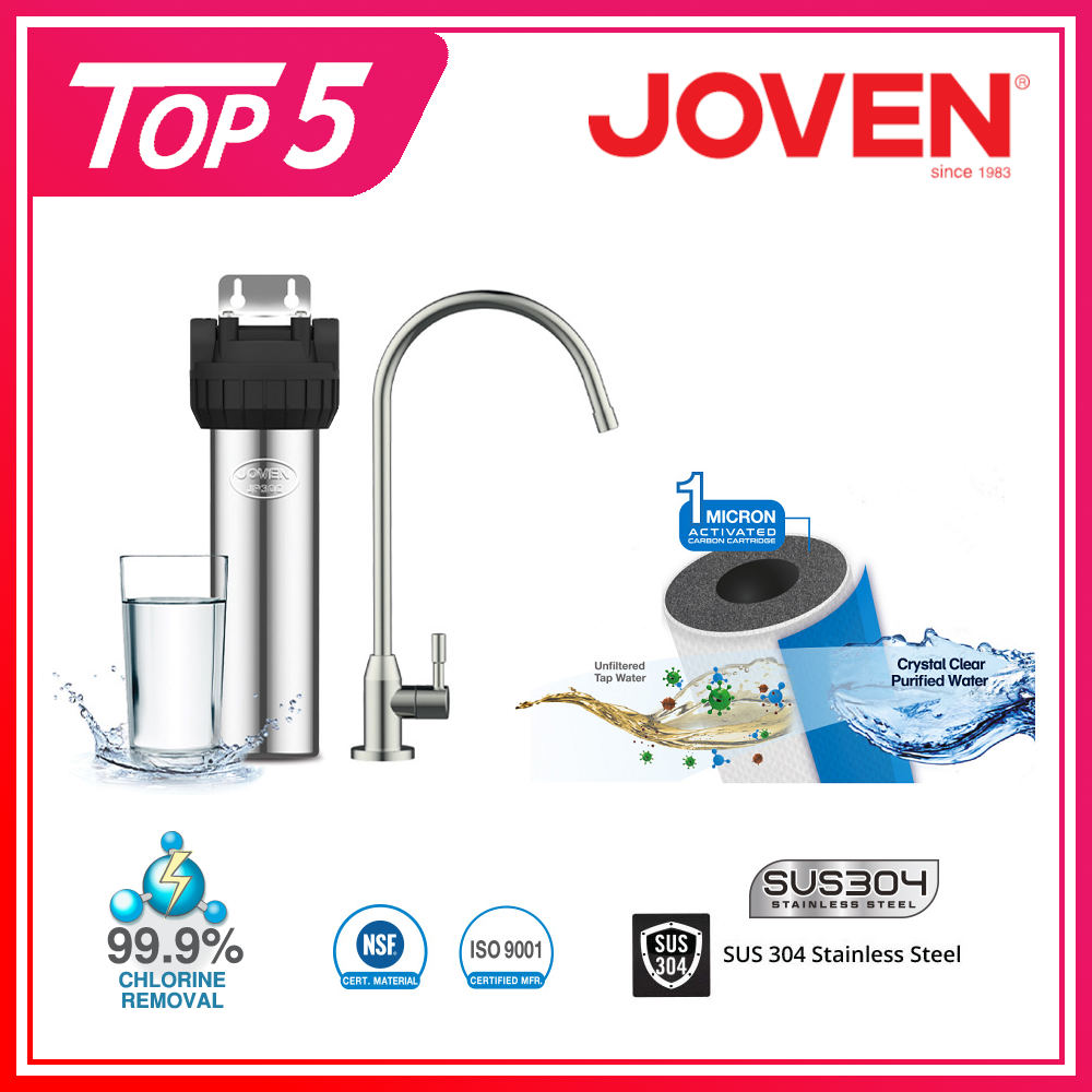 Joven Under Sink Water Purifier Stainless steel JP 300 / JP300 | Lazada