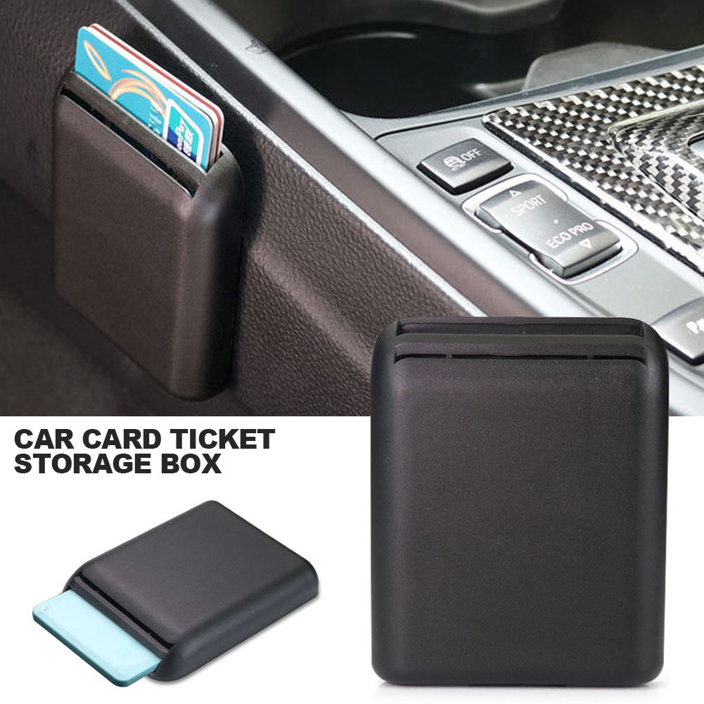 FG Universal Multifunction Car Interior Card Storage Box Car Card Slot ...