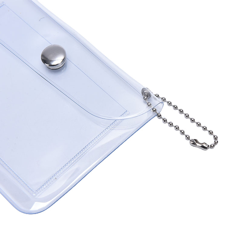 Glitter Transparent Waterproof PVC Card Holder Mini Wallet Girls Coin ...