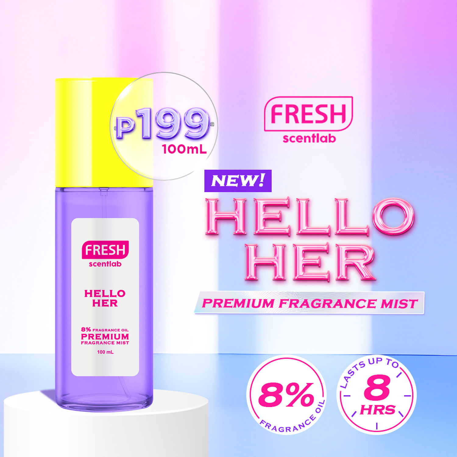 Fresh Scentlab Hello Her Premium Fragrance Mist 100 mL | Lazada PH