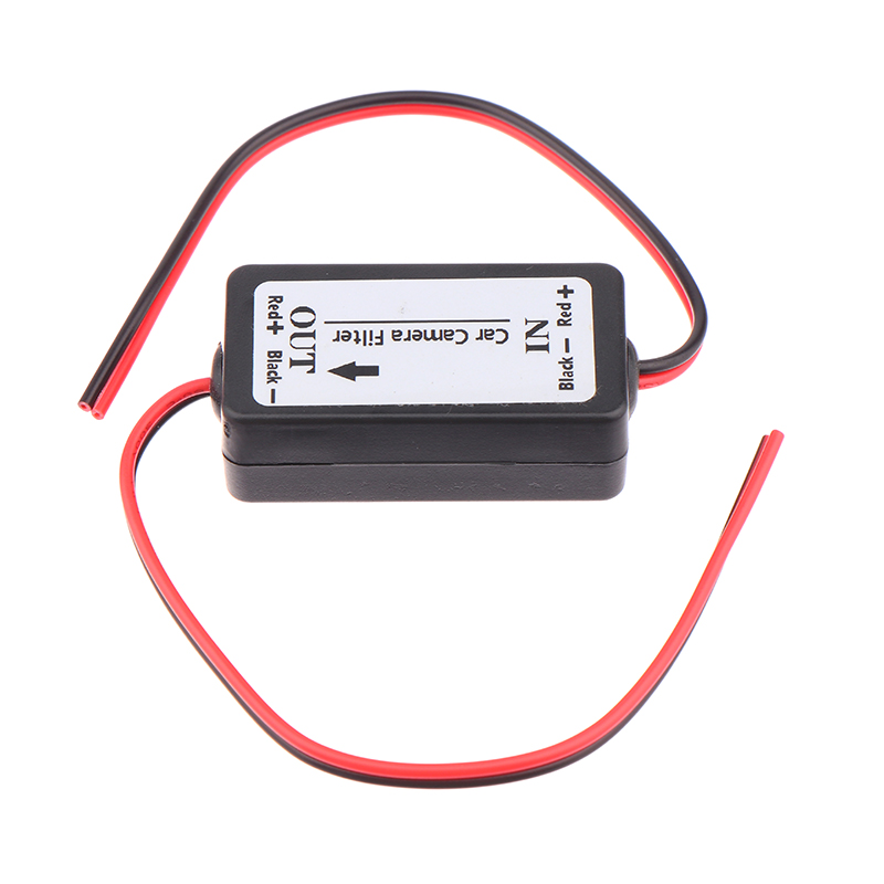 Rectifier DC 12V Power Car Rear View Camera Power Relay Capacitor Auto ...