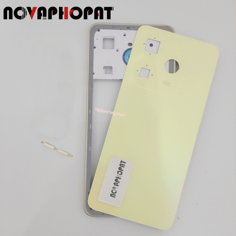 Middle Frame Bezel For Tecno Spark GO 2024 BG6 Battery Cover Back Rear ...