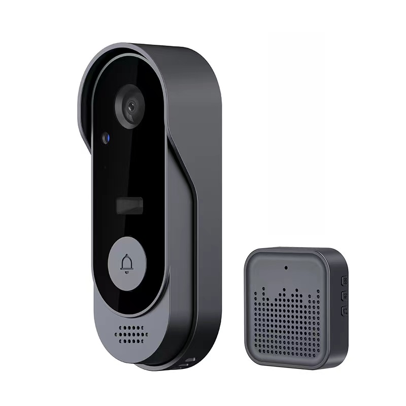 DQQI Doorbell Wireless with Camera and 4.3-inch Display Screen Home ...