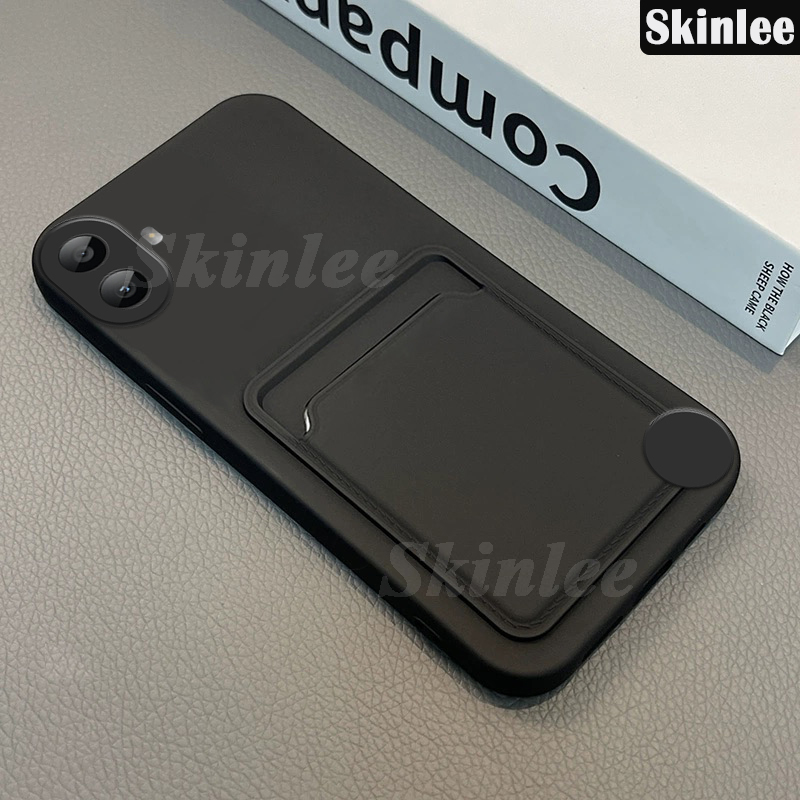 Phone case For CMF Phone 1 Back cover Card Slot Card Silica Gel Soft ...