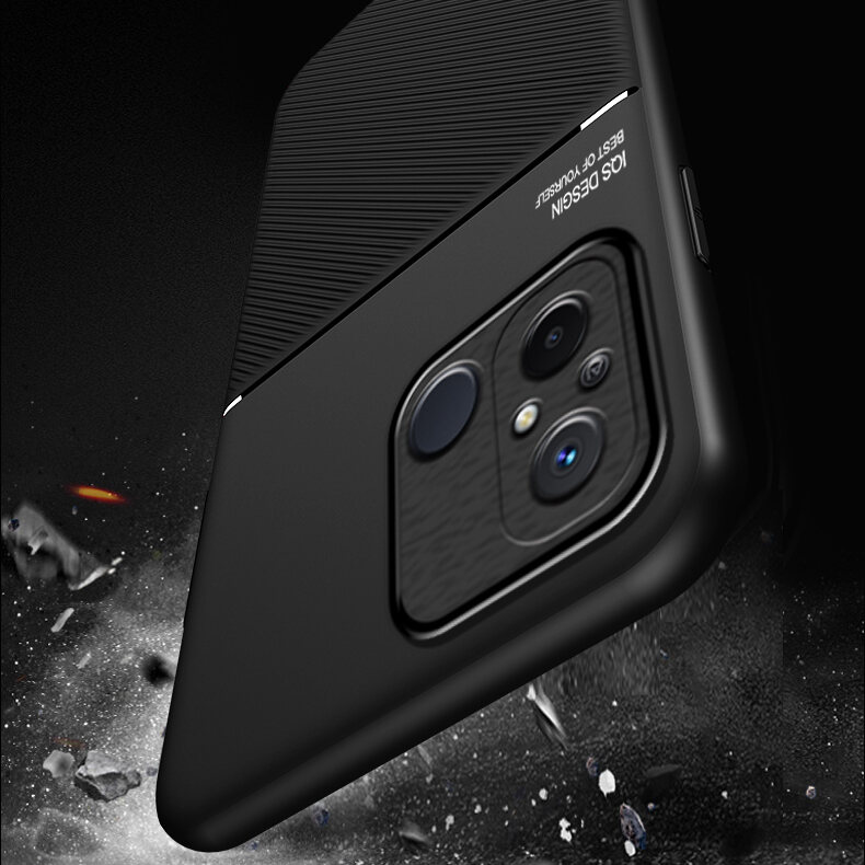 lthmy for Xiaomi Redmi 12 5G /Redmi Note 12R Stripe Pattern Anti-Slip ...