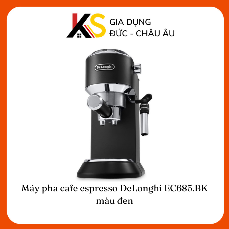 Máy pha cafe espresso DeLonghi EC685.BK màu đen sang trọng nhập khẩu ...