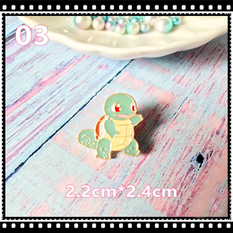 PO005 – Brooch Bros Anime Pokemon Pokeball Pikachu Squirtle Charmander ...