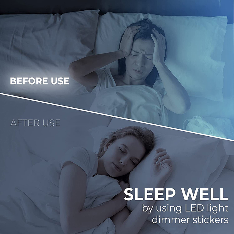 Auto LED Blackout Stickers Stickers Dimming Light Blocking Stickers For ...