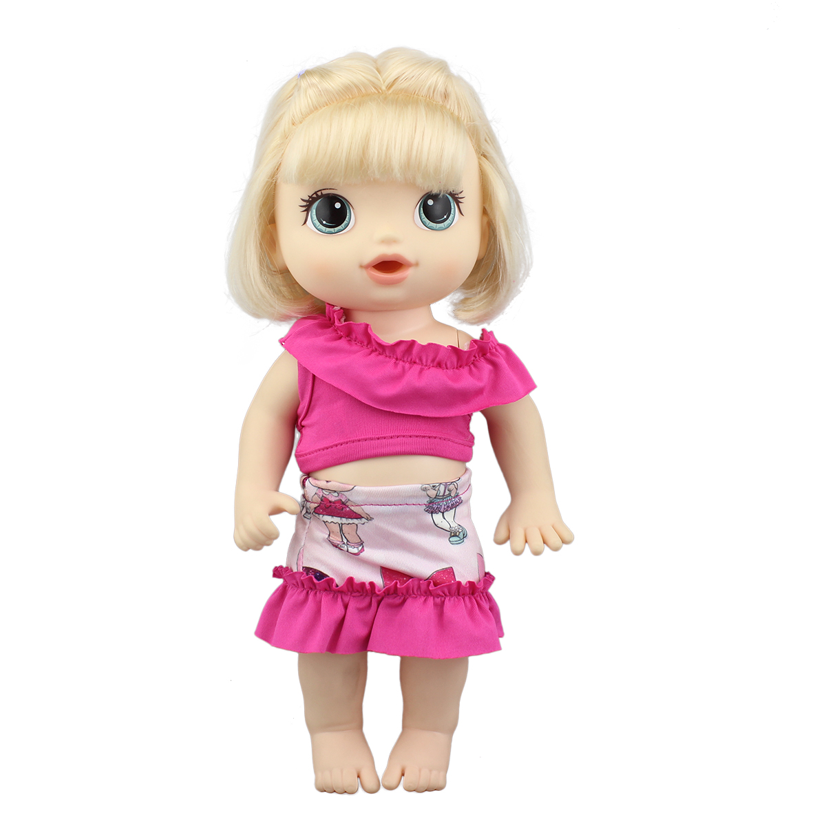 2023 New Lovely Dresses For 12 Inch 30cm Baby Alive Doll Toys Crawling ...