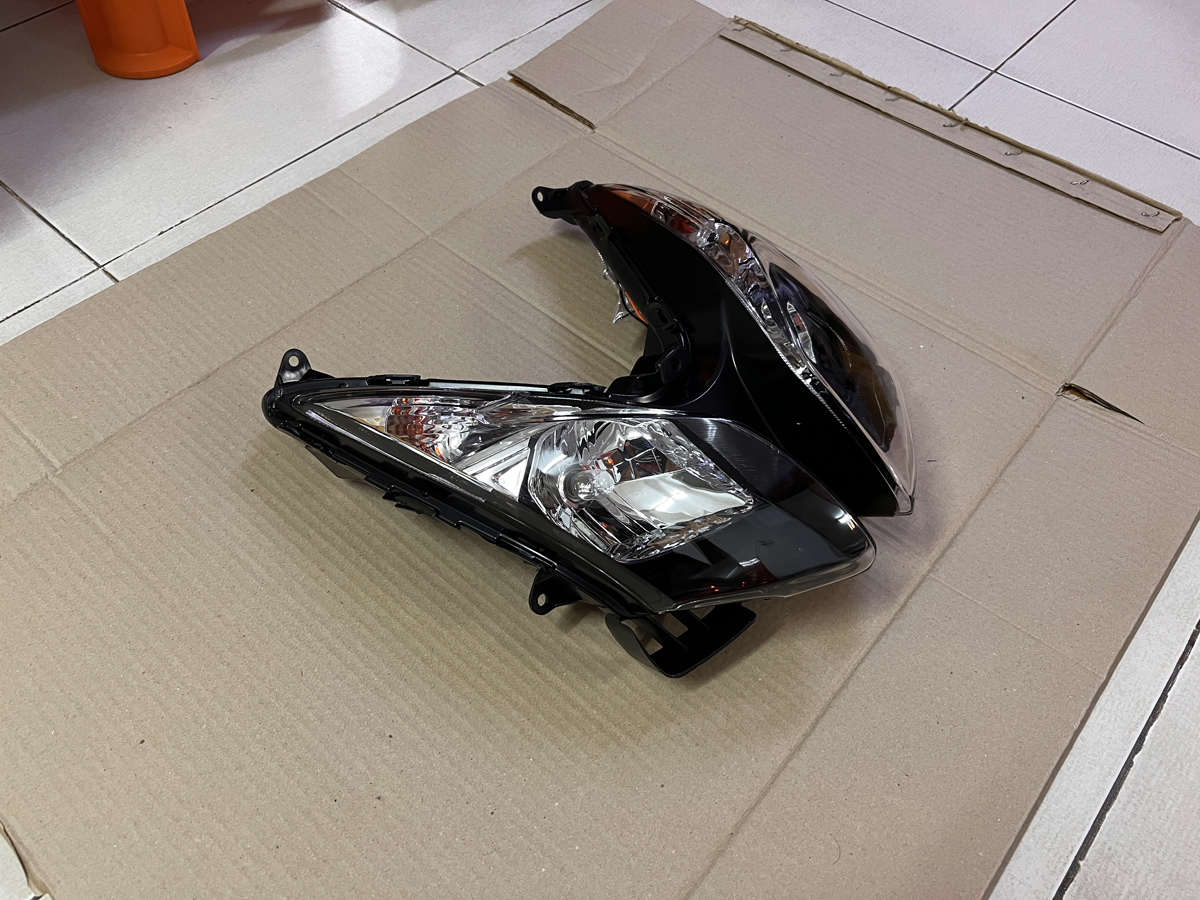 ไฟหน้าMIO-ZR ปี2009, มิโอ ZR 115cc, โคมไฟหน้า พร้อมหลอด+ขั้ว MIOZR,MIO ...