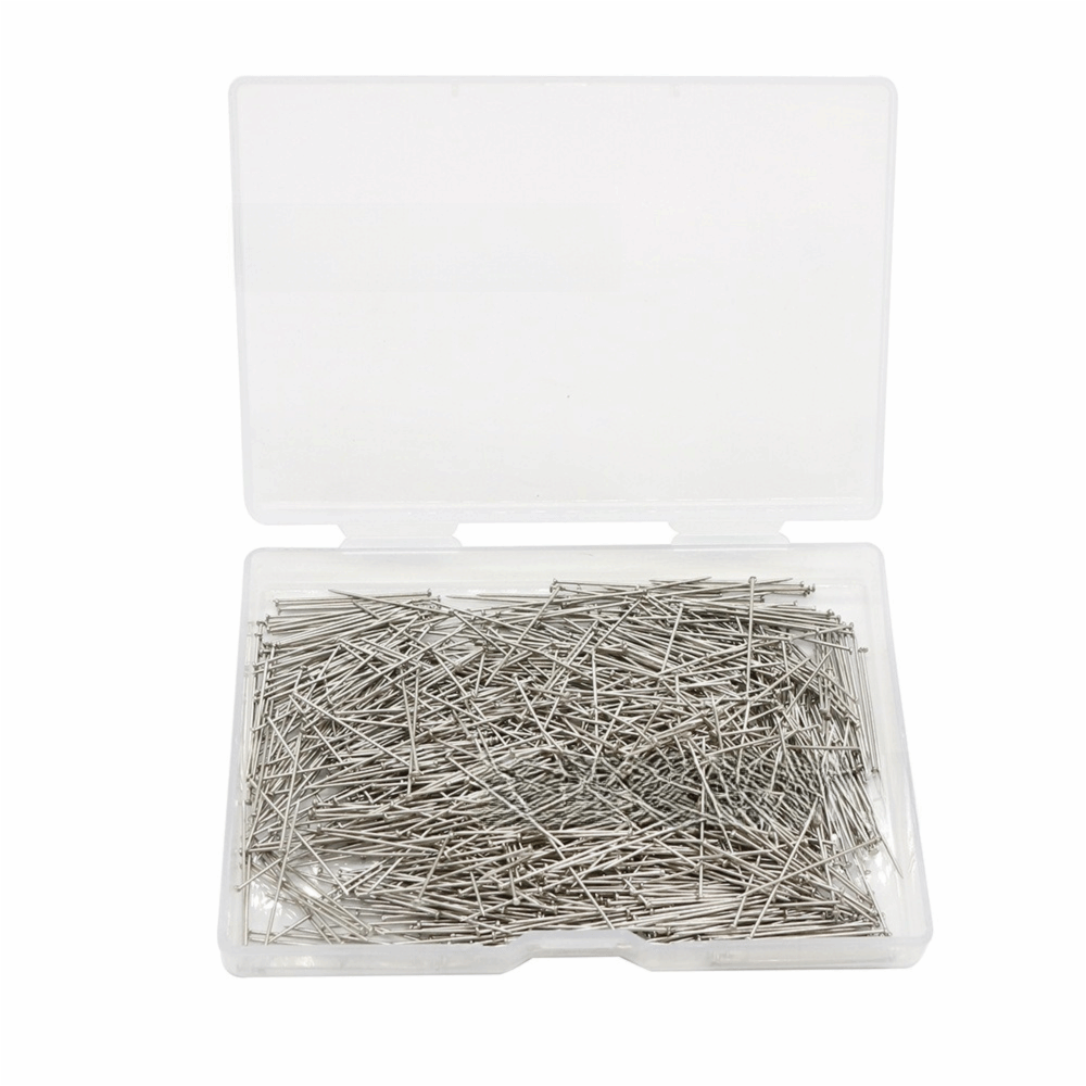 Sewing Tools Flat Head Head Pins Positioning with Storage Box Fine ...