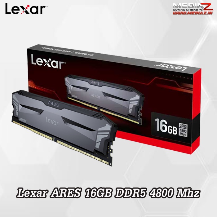 Ram DDR5 LEXAR ARES 16GB (16x1) 4800MHz for pc Desktop Memory | Lazada ...