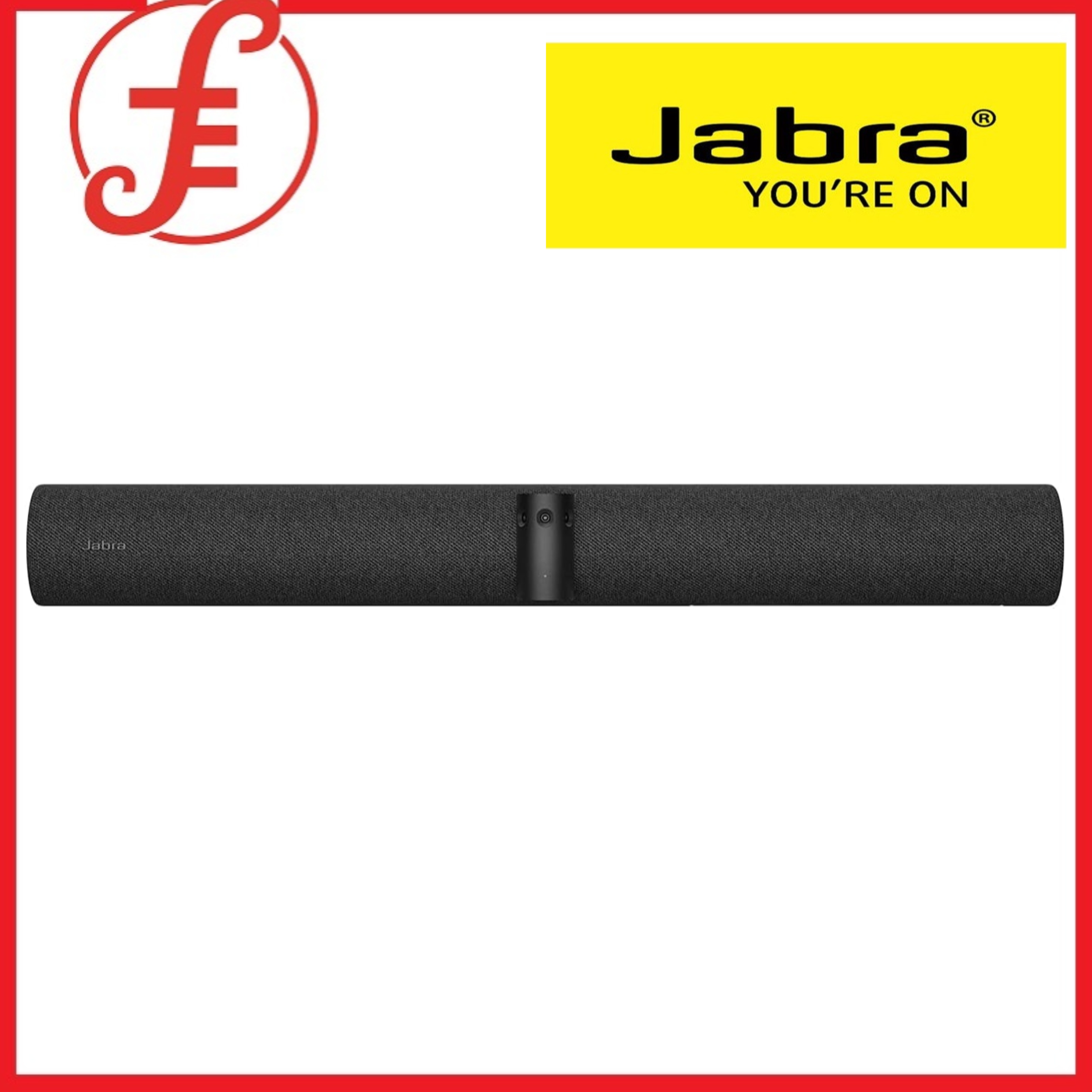 JABRA PANACAST 50 UK BLACK 8200-237 Panoramic 4K Video Bar - Conference Camera for Small ...