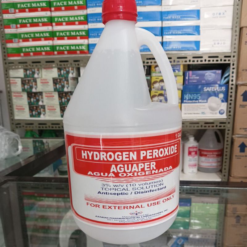 Aquaper Hydrogen Peroxide (Gallon )3%solution (10volumes) Aqua ...