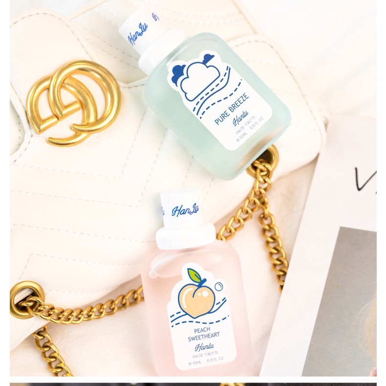 F02 HanLu น้ำหอมกลิ่นน่ารัก กลิ่นหอมละมุน กลิ่นหอมสดใส น้ำหอมกลิ่นแป้ง ...